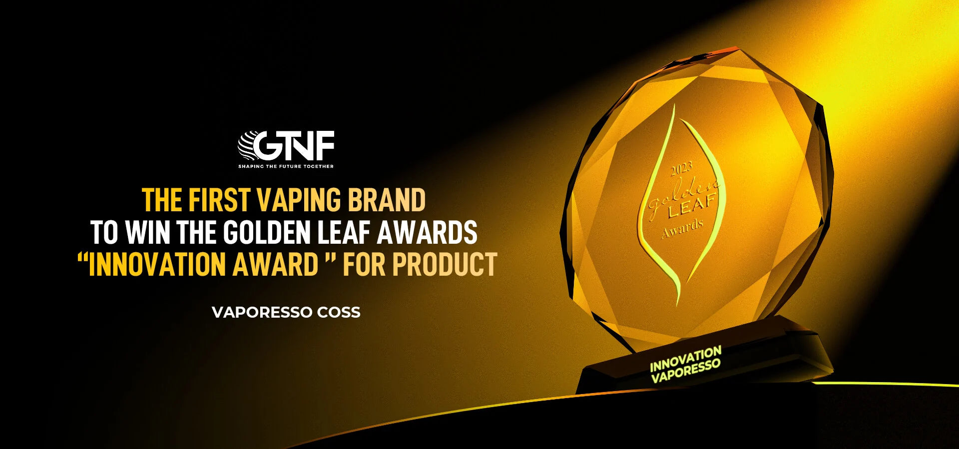 Vape Innovation Recognized | Golden Leaf Award Winner