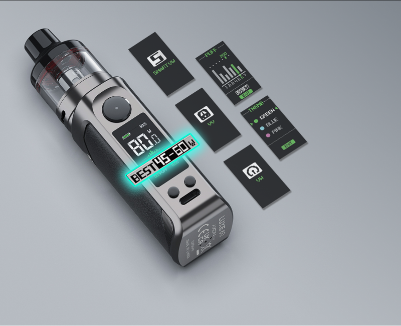 LUXE 80S | Powerful 80W Pod Mod Kit