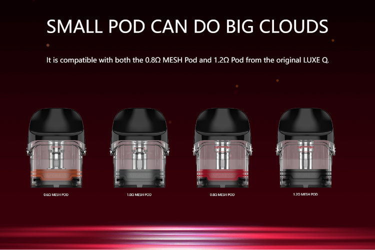 LUXE Q Pods (4Pcs) | Replacement Vaping Pods